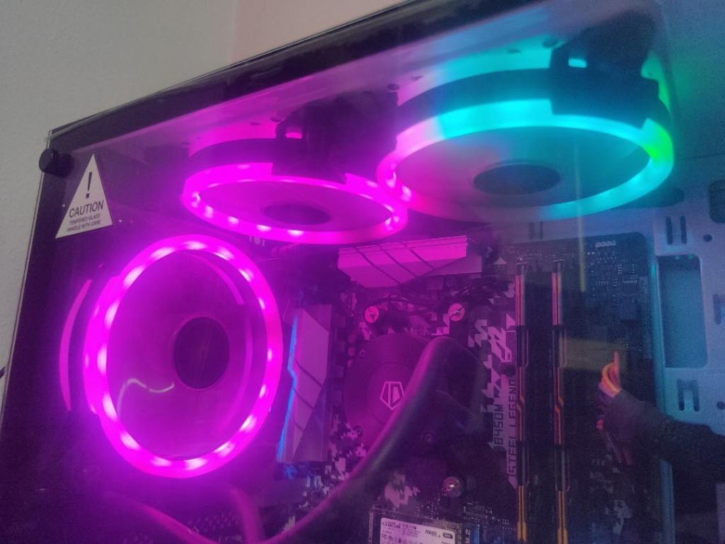 Armaggeddon Infineon Loop RGB fan kit for computer desktop, Computers ...