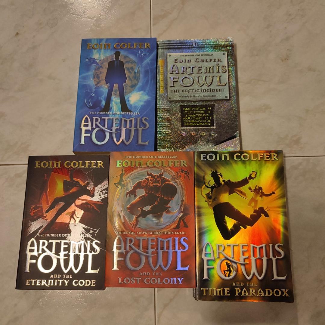 Artemis Fowl Series 1-5 Eoin Colfer, Hobbies & Toys, Books & Magazines ...