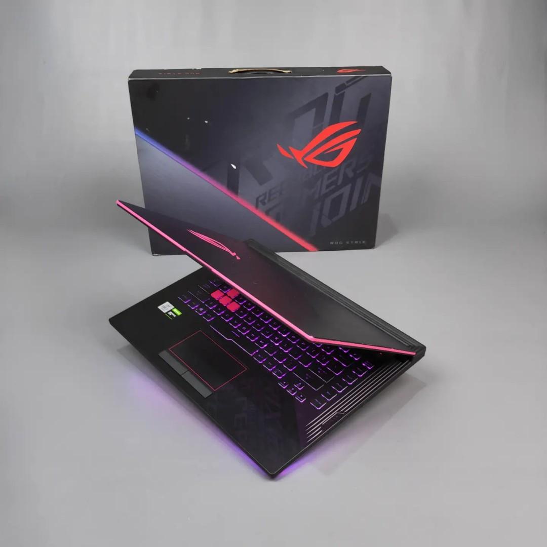 Asus rog g512li i7 10750H ram 16gb SSD 512gb GTX 1650Ti, Elektronik ...