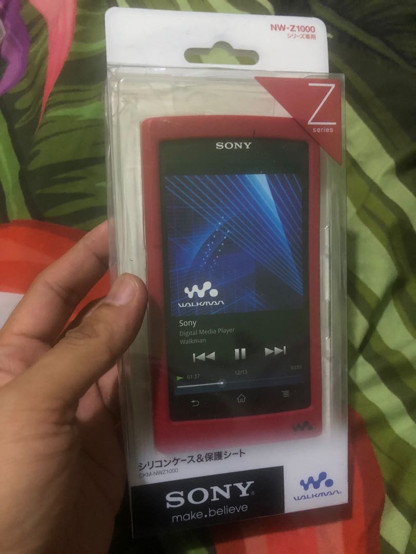 Authentic sony nw-Z1000 walkman cover case, Mobile Phones & Gadgets ...