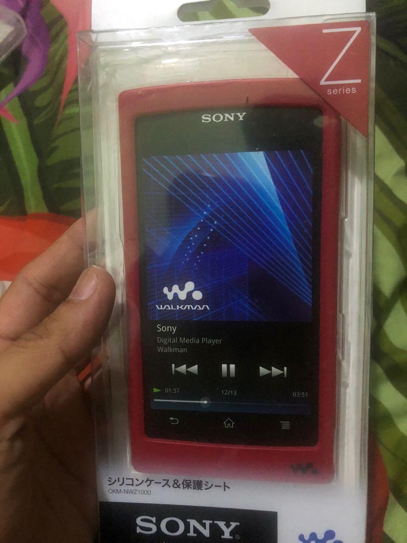 Authentic sony nw-Z1000 walkman cover case, Mobile Phones & Gadgets ...