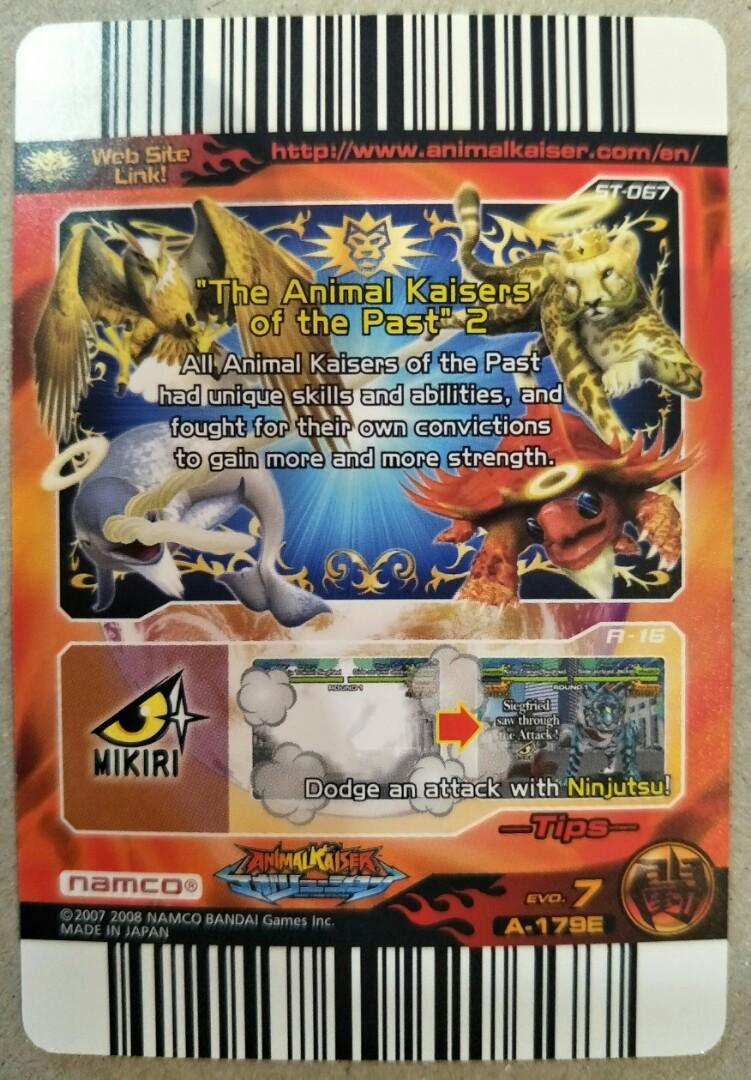 BANDAI Animal Kaiser Evo.7 Animal Card Elder Pedronomus {Kaiser Rare}, Hobbies & Toys, Toys ...