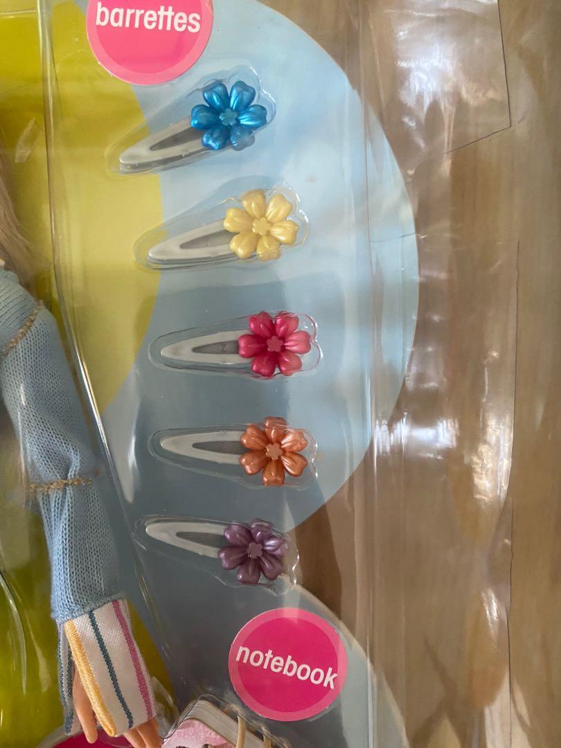 Barbie Fashion Fever Doll- with barrettes, notebook and belt, Hobbies ...