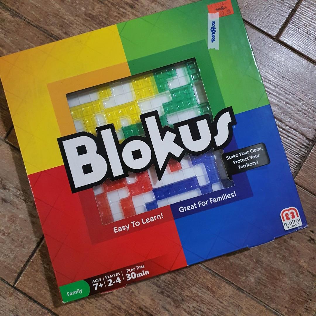 Blokus Strategy Board Game by Mattel (authentic), Hobbies & Toys, Toys ...