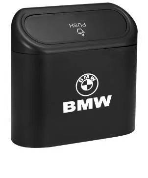 BMW Car Trash Bin Hanging Vehicle Garbage Dust Case Storage Box ...