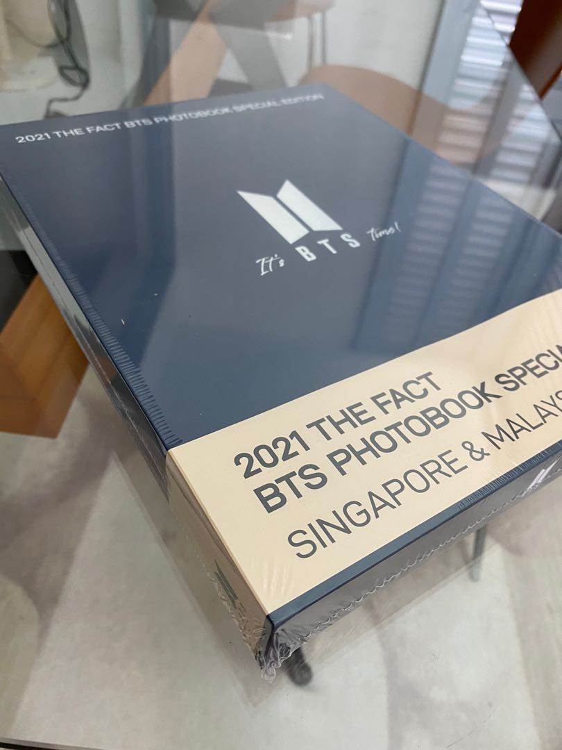 BNIB 2021 The Fact BTS Photobook Special Edition Singapore & Malaysia ...