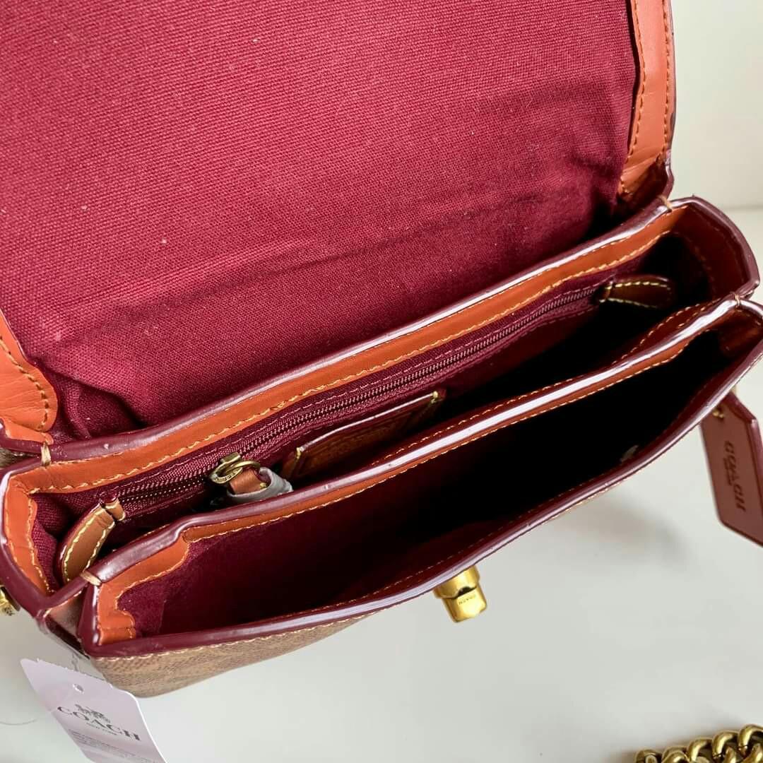 Cassie Signature Coated Canvas Crossbody, Luxury, Bags & Wallets on ...