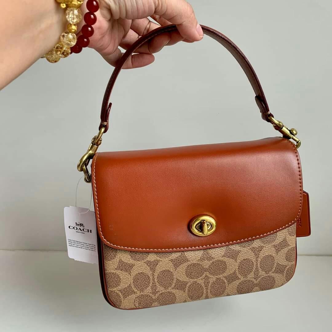 Cassie Signature Coated Canvas Crossbody, Luxury, Bags & Wallets on ...