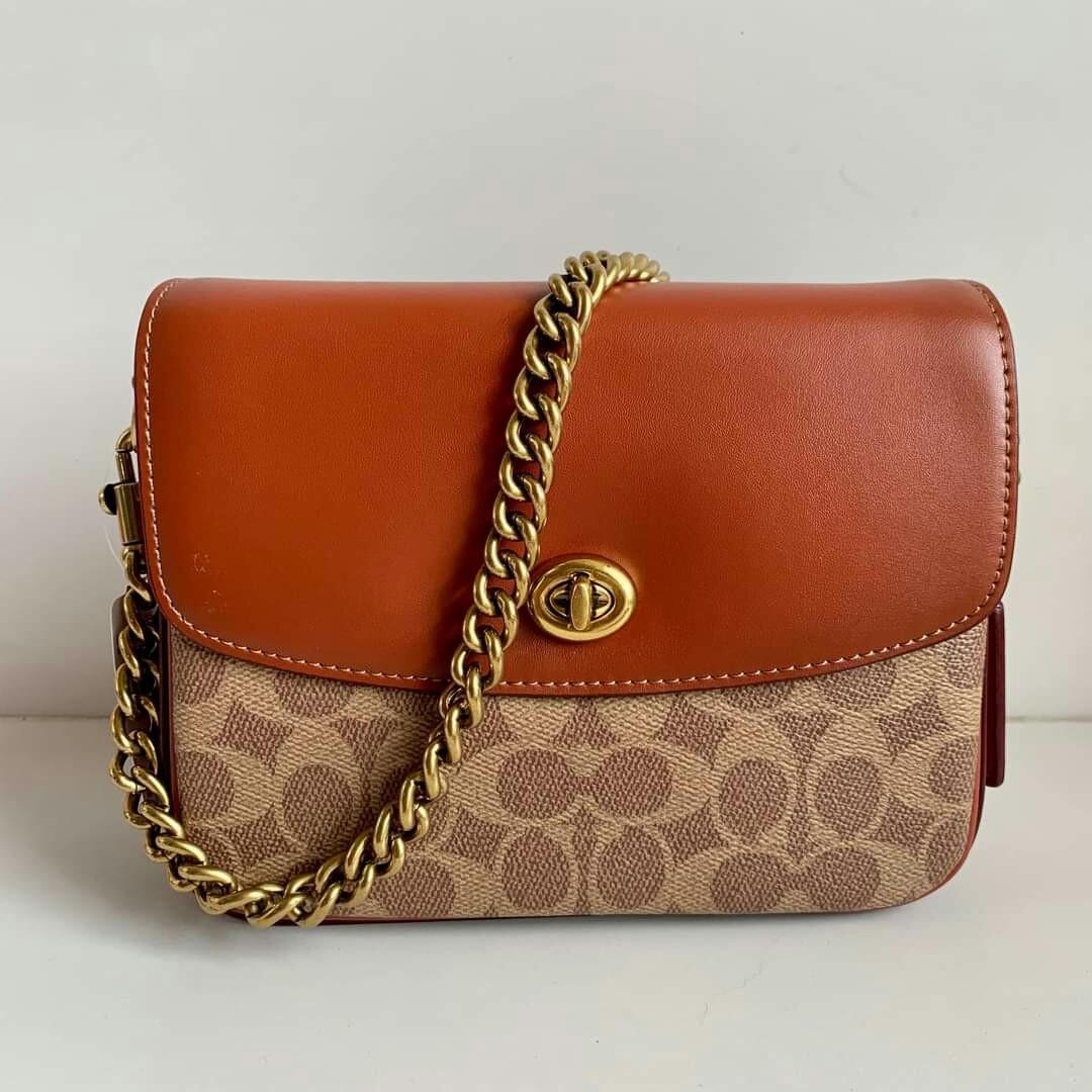 Cassie Signature Coated Canvas Crossbody, Luxury, Bags & Wallets on ...