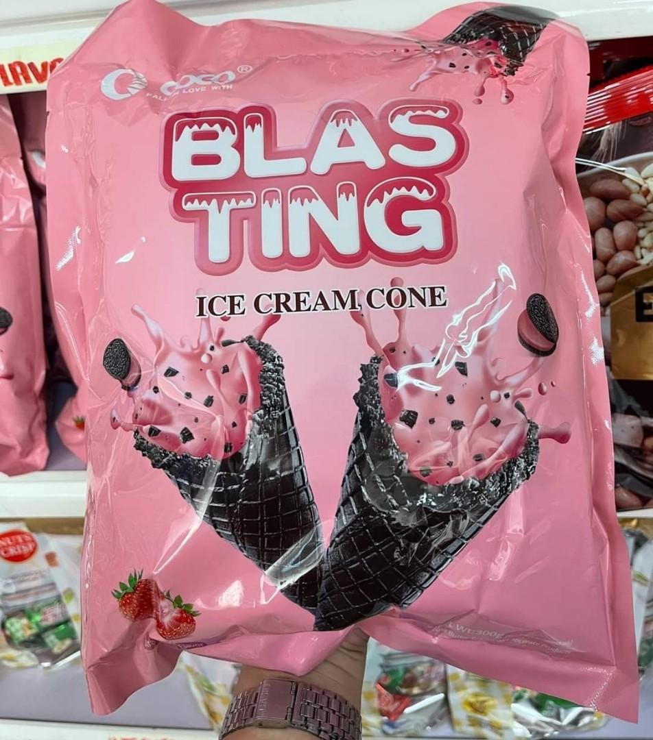 Coco blasting ice cream cone 300g, Food & Drinks, Other Food & Drinks ...
