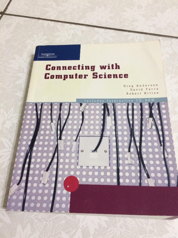 計算機概論Connecting with computer science 附光碟, 書籍、休閒與玩具, 書本及雜誌, 童書、著色互動書在旋轉拍賣