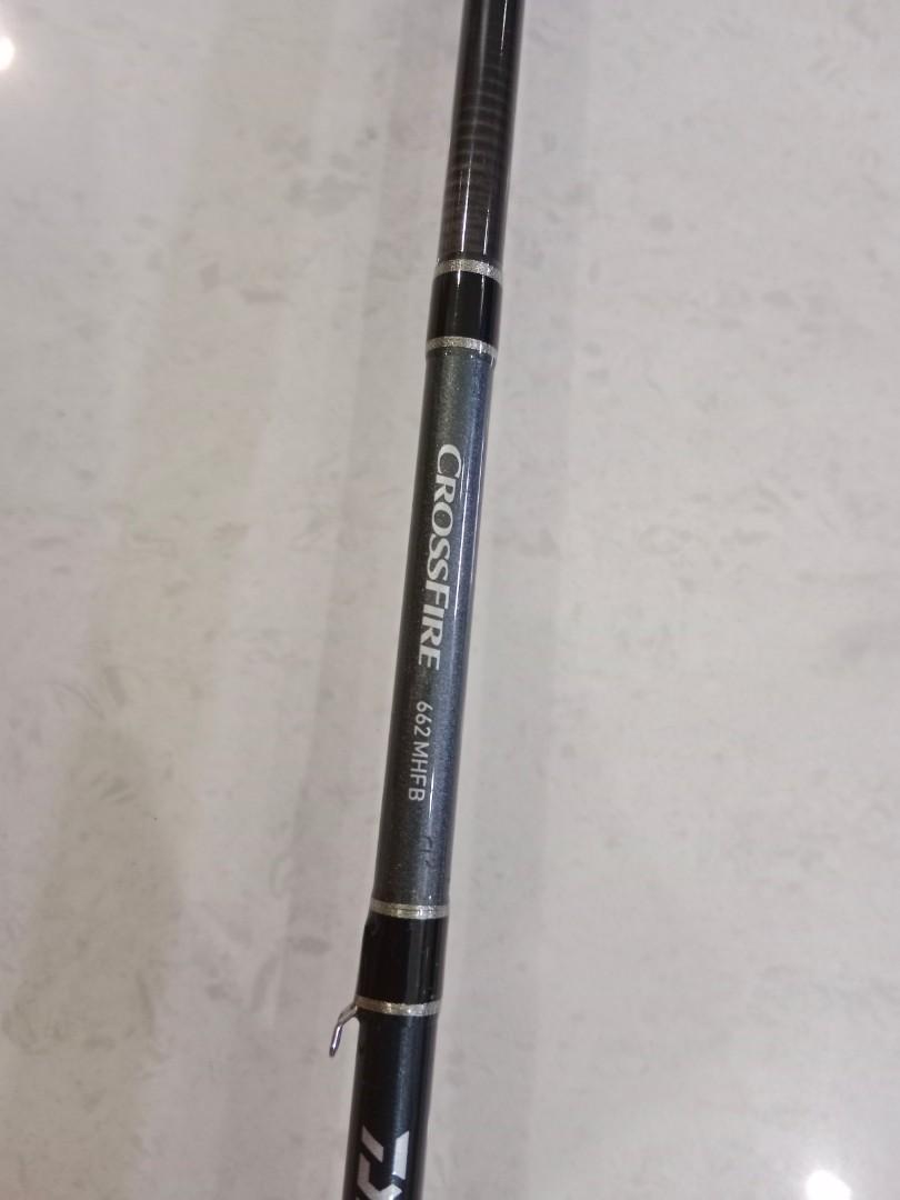 crossfire 662MHFB fishing baitcaster rod (old model), Sports Equipment ...