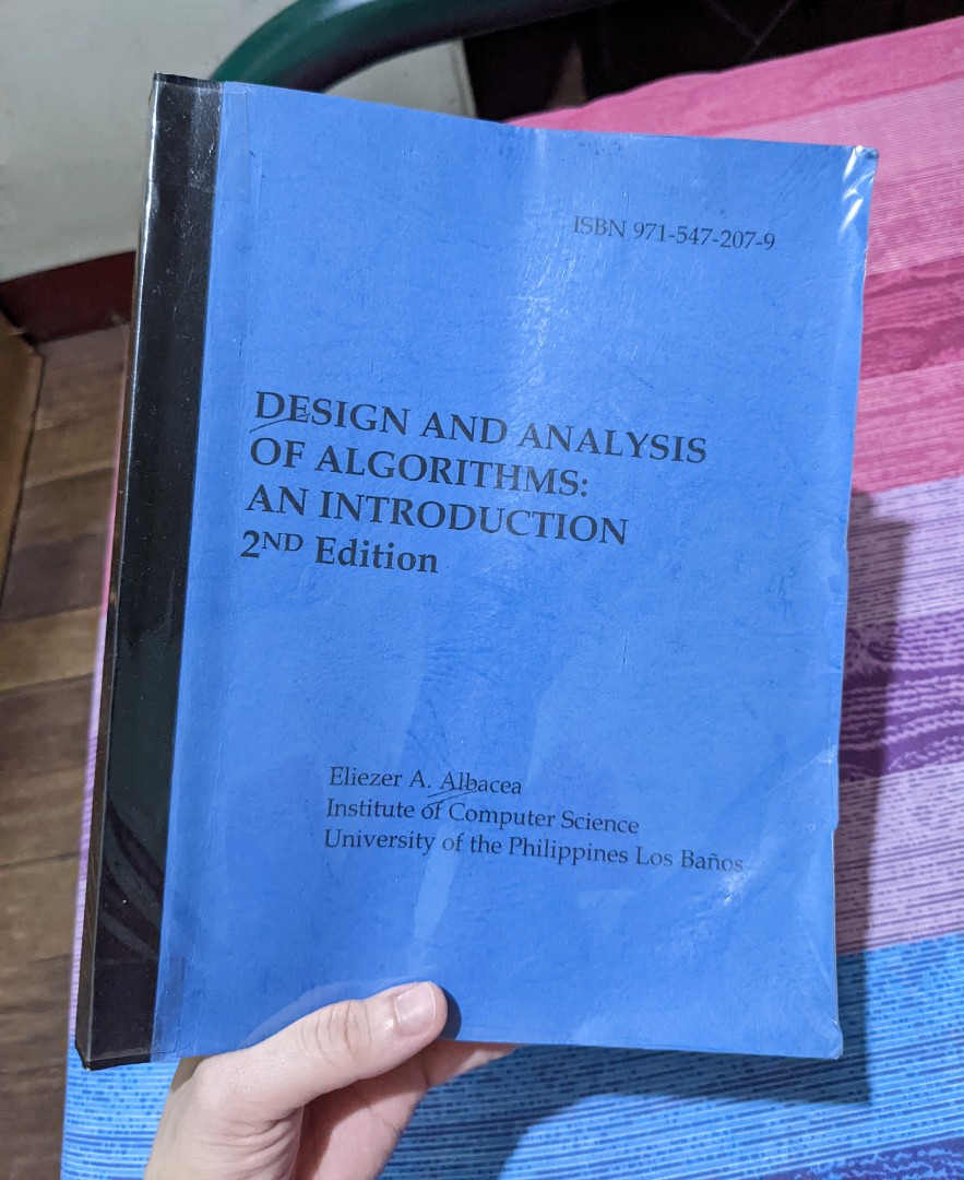 Design and Analysis of Algorithms: An Introduction 2nd Edition, Hobbies ...