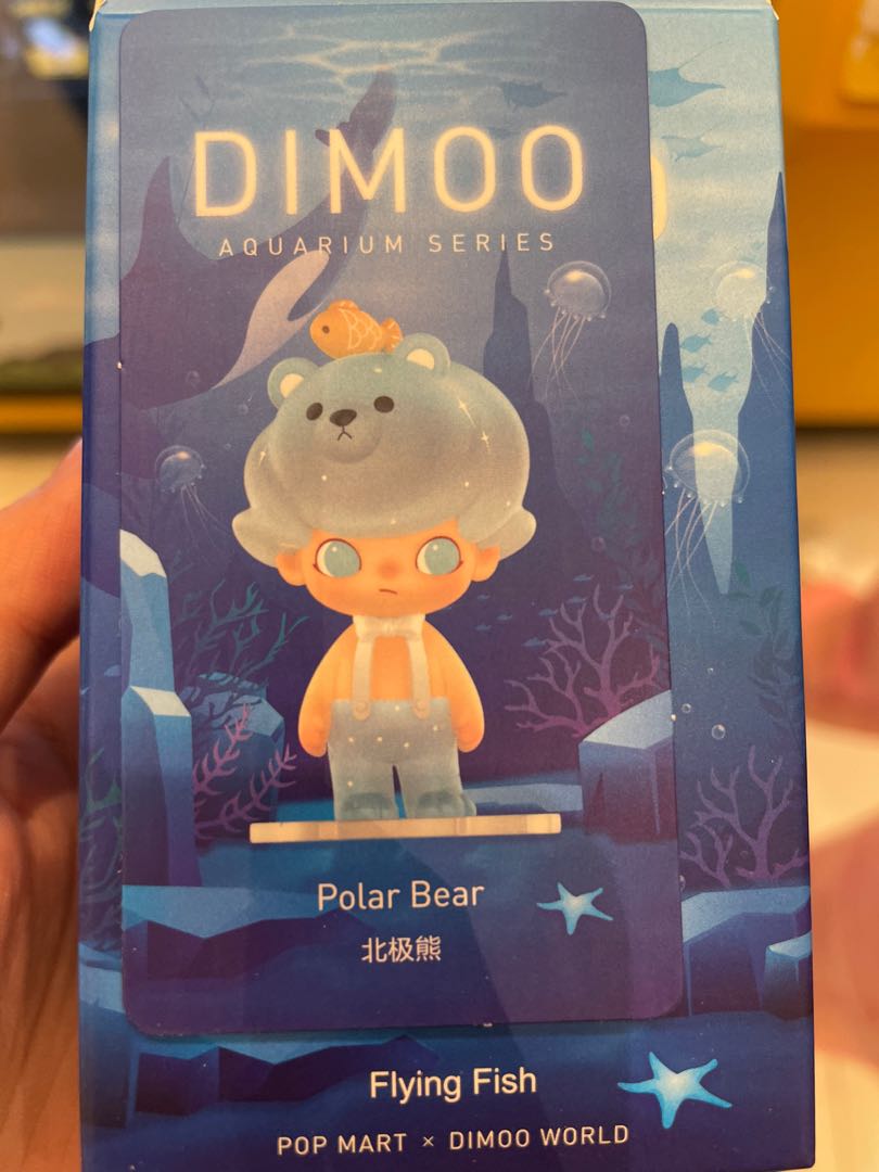 Dimoo polar bear popmart, Hobbies & Toys, Toys & Games on Carousell