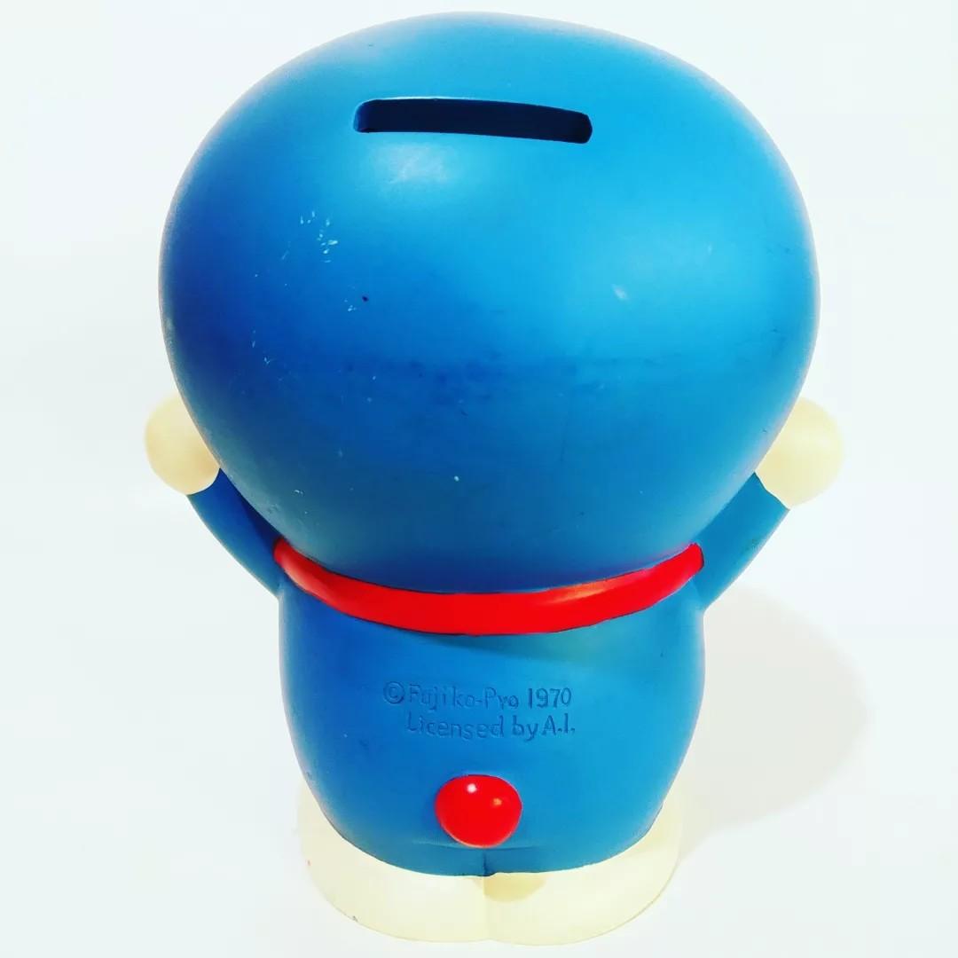 Doraemon fujiko coin bank, Toys & Collectibles, Mainan di Carousell