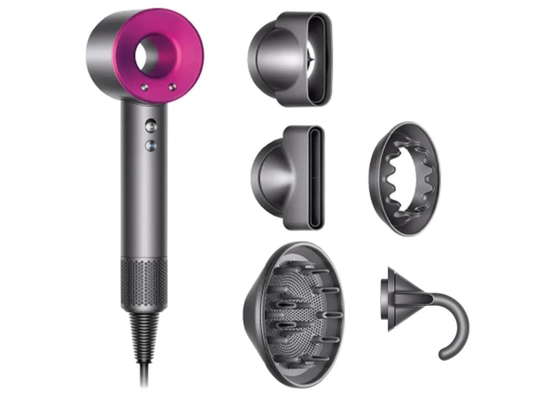 Dyson Supersonic Hair Dryer HD08 605 Iron/Fuchsia -, Beauty & Personal ...