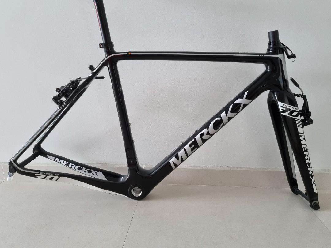 Eddy Merckx cyclocross carbon frameset, Sports Equipment, Bicycles ...