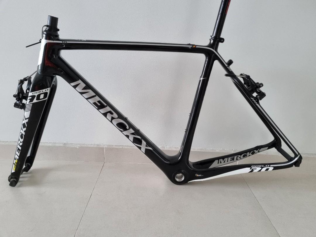 Eddy Merckx cyclocross carbon frameset, Sports Equipment, Bicycles ...