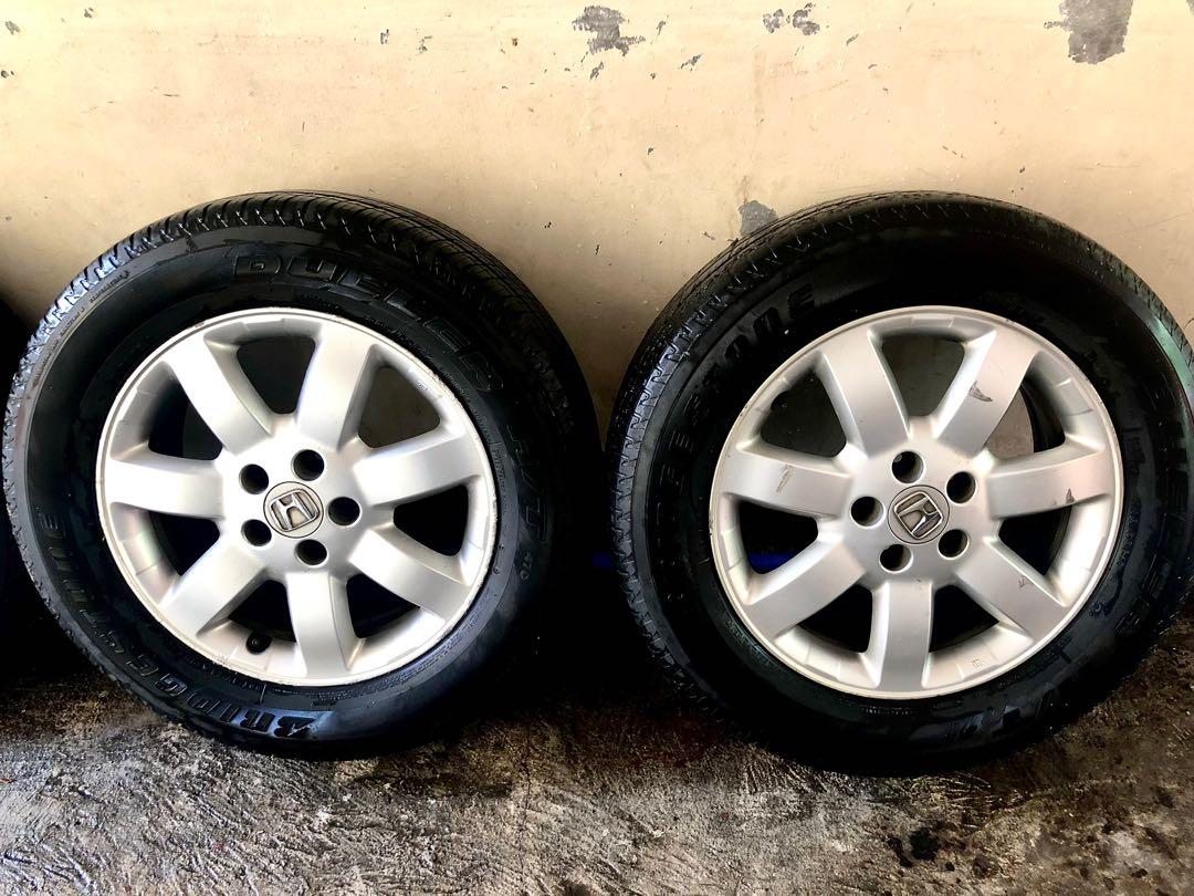 Enkei Crv Gen 3 mags banana type., Car Parts & Accessories, Mags and ...