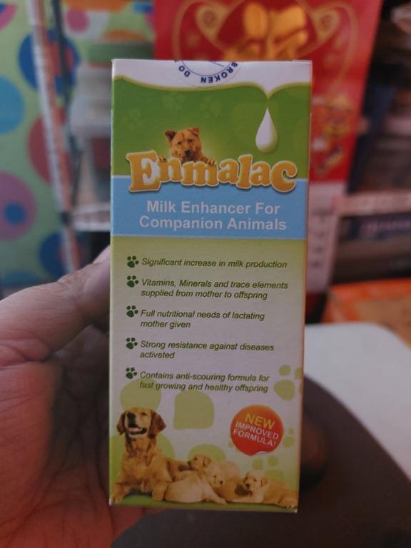 Enmalac Milk Enhancer for Dogs & Cats 120 ml, Pet Supplies, Pet Food on ...