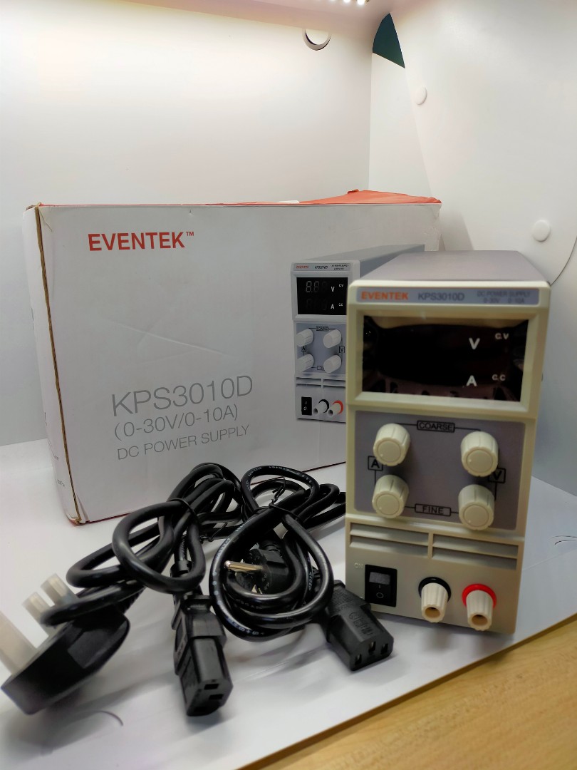 Eventek DC power supply(0-30v/0-10A)kps3010D, TV & Home Appliances ...