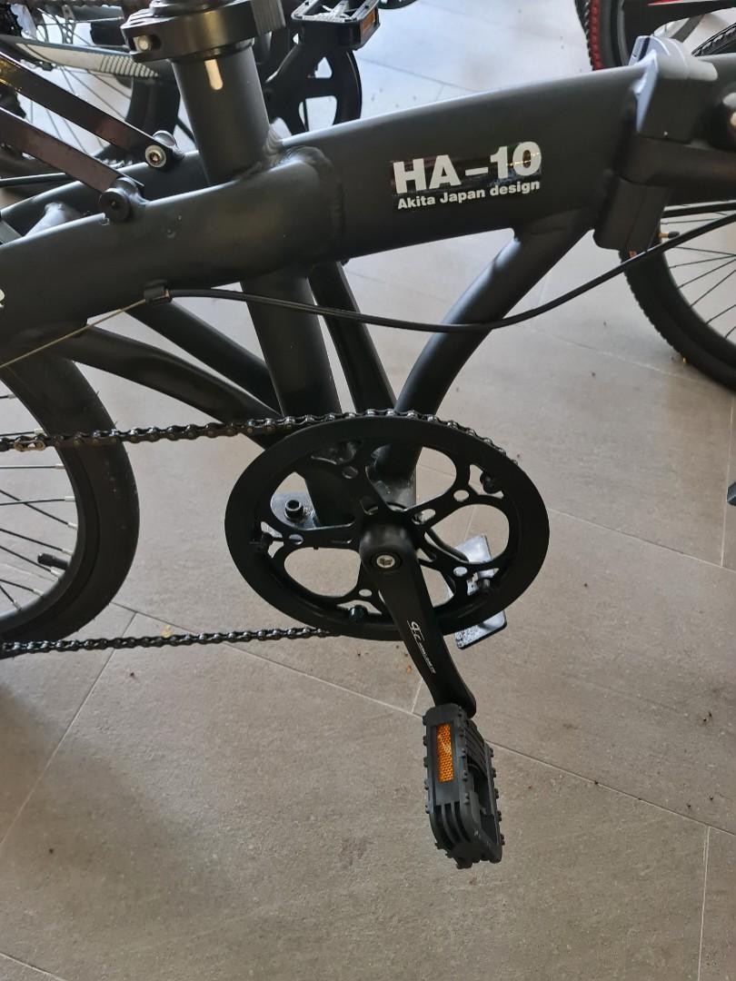 Foldable bike Hachiko HA-10, Sports Equipment, Bicycles & Parts, Bicycles on Carousell