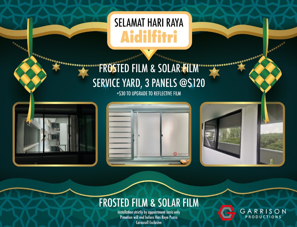Frosted Film | Solar Film | Dark Tinted for Glass Panels, Home Services ...