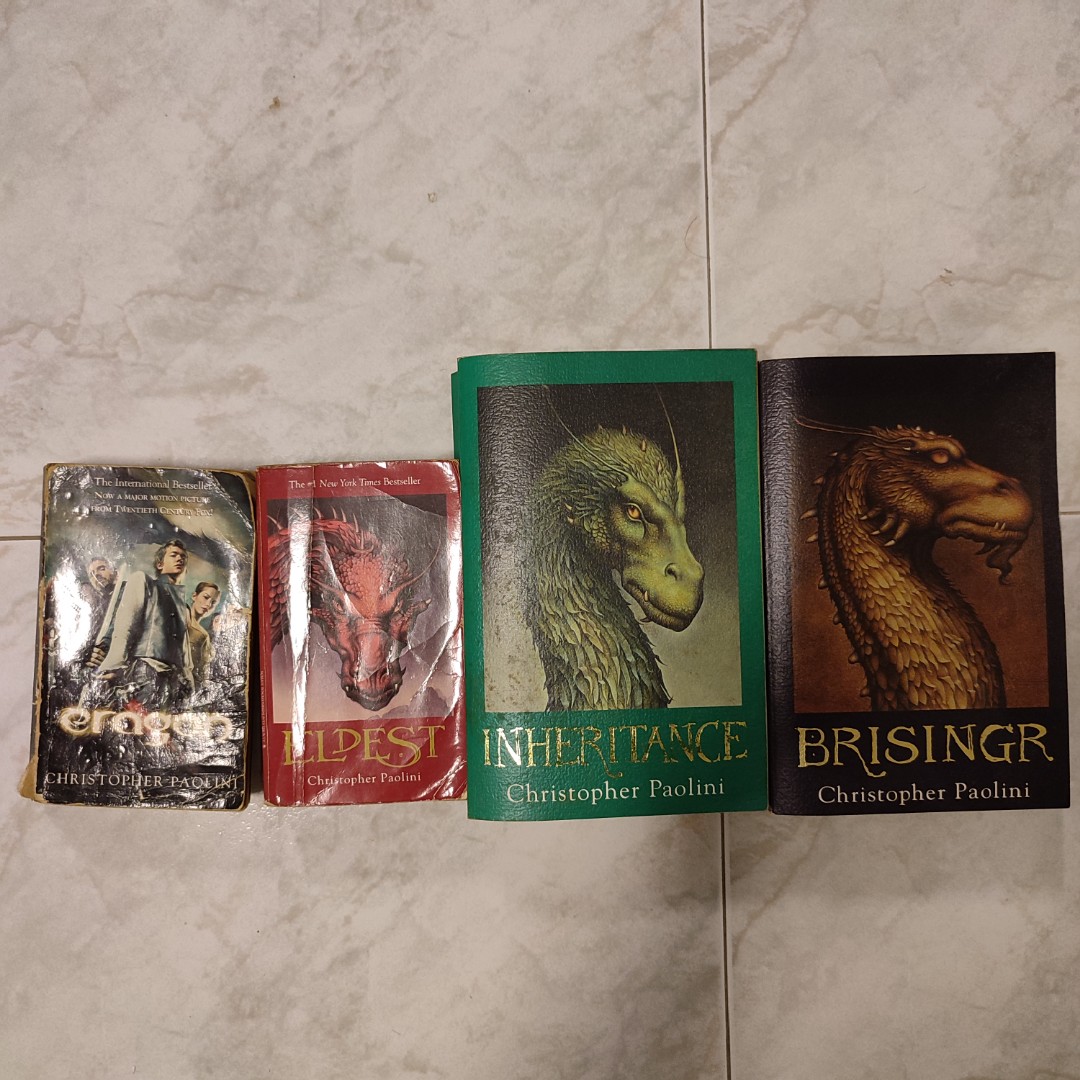 Full Eragon Inheritance Set Christopher Paolini, Hobbies & Toys, Books ...
