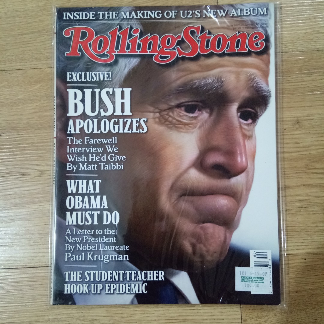 George W. Bush - Rolling Stone Magazine, Hobbies & Toys, Books ...