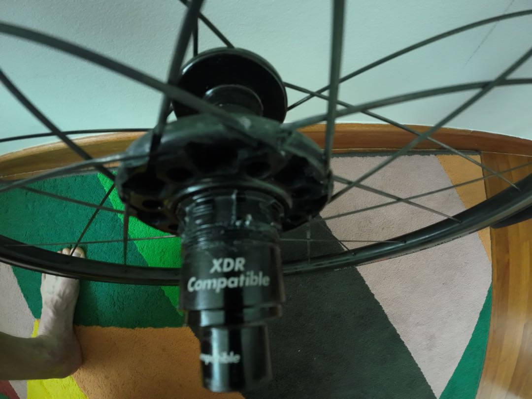Giant SLR1 disc Wheelset, Sports Equipment, Bicycles & Parts, Bicycles ...