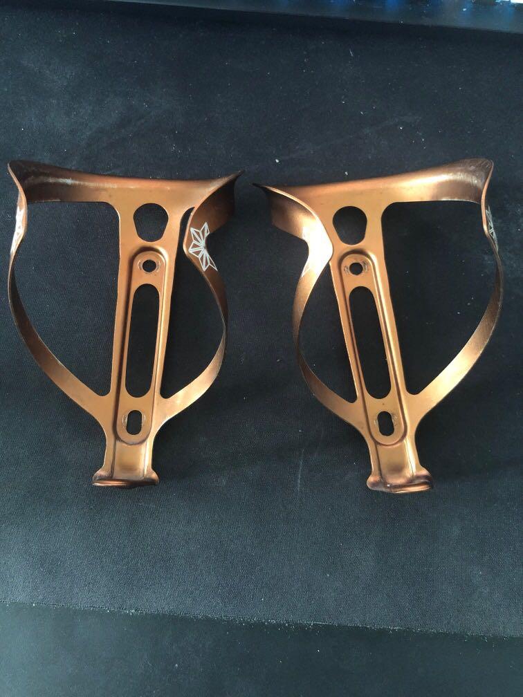 Gold Supacaz Fly Anodized Bottle Cage, Sports Equipment, Bicycles ...