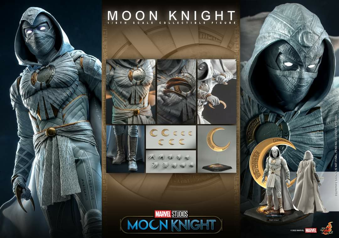 Hot Toys TMS075 Moon Knight 1/6 scale Moon Knight, Hobbies & Toys, Toys ...