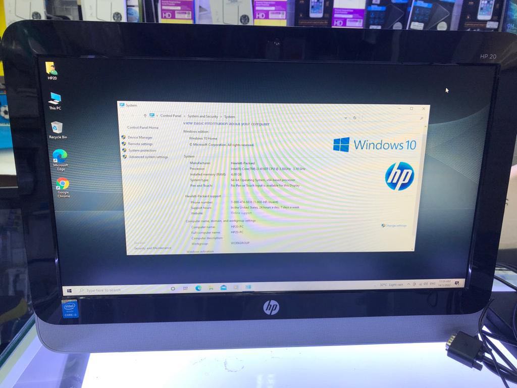 HP 20 ALl in one pc, Computers & Tech, Desktops on Carousell