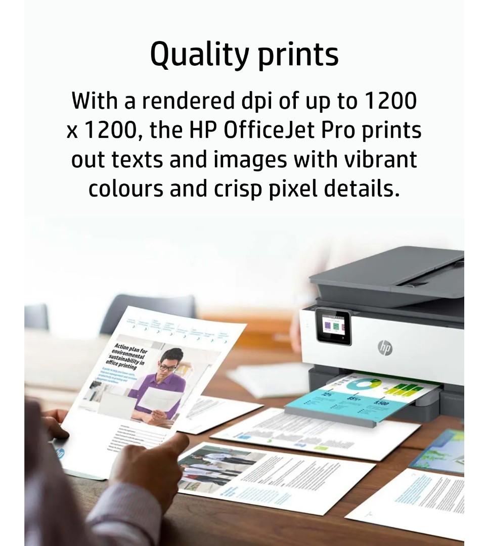 HP OfficeJet Pro 9010e All-in-One Printer, Computers & Tech, Printers ...