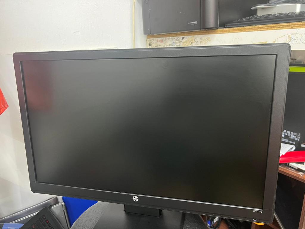 HP W2371d 23-inch Diagonal LED Backlit Monitor, Computers & Tech, Parts ...
