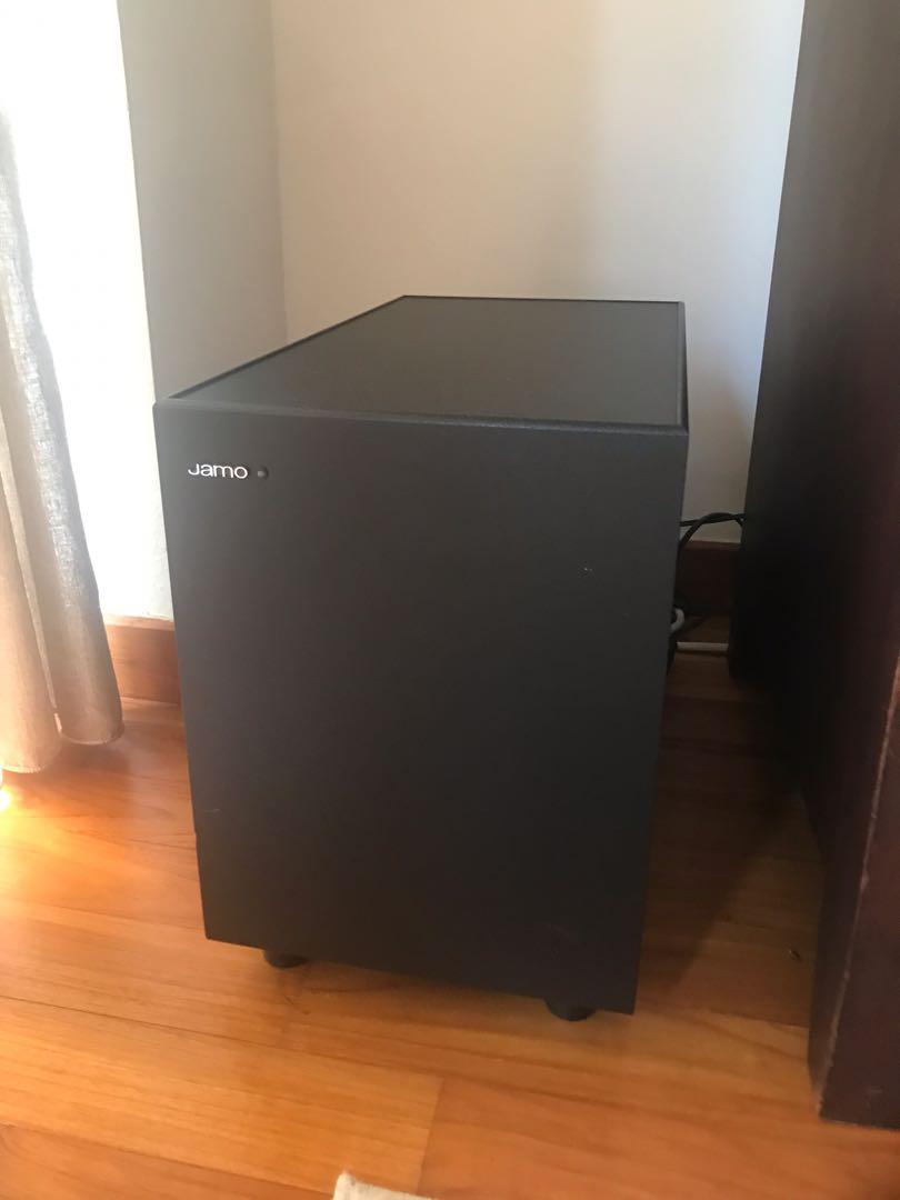 Jamo Hi Fi system with 5 speakers, Audio, Other Audio Equipment on ...