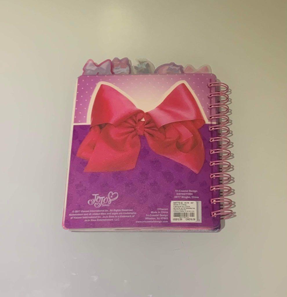 Jojo Siwa Official Notebook, Hobbies & Toys, Toys & Games on Carousell