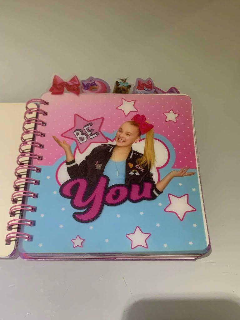 Jojo Siwa Official Notebook, Hobbies & Toys, Toys & Games on Carousell