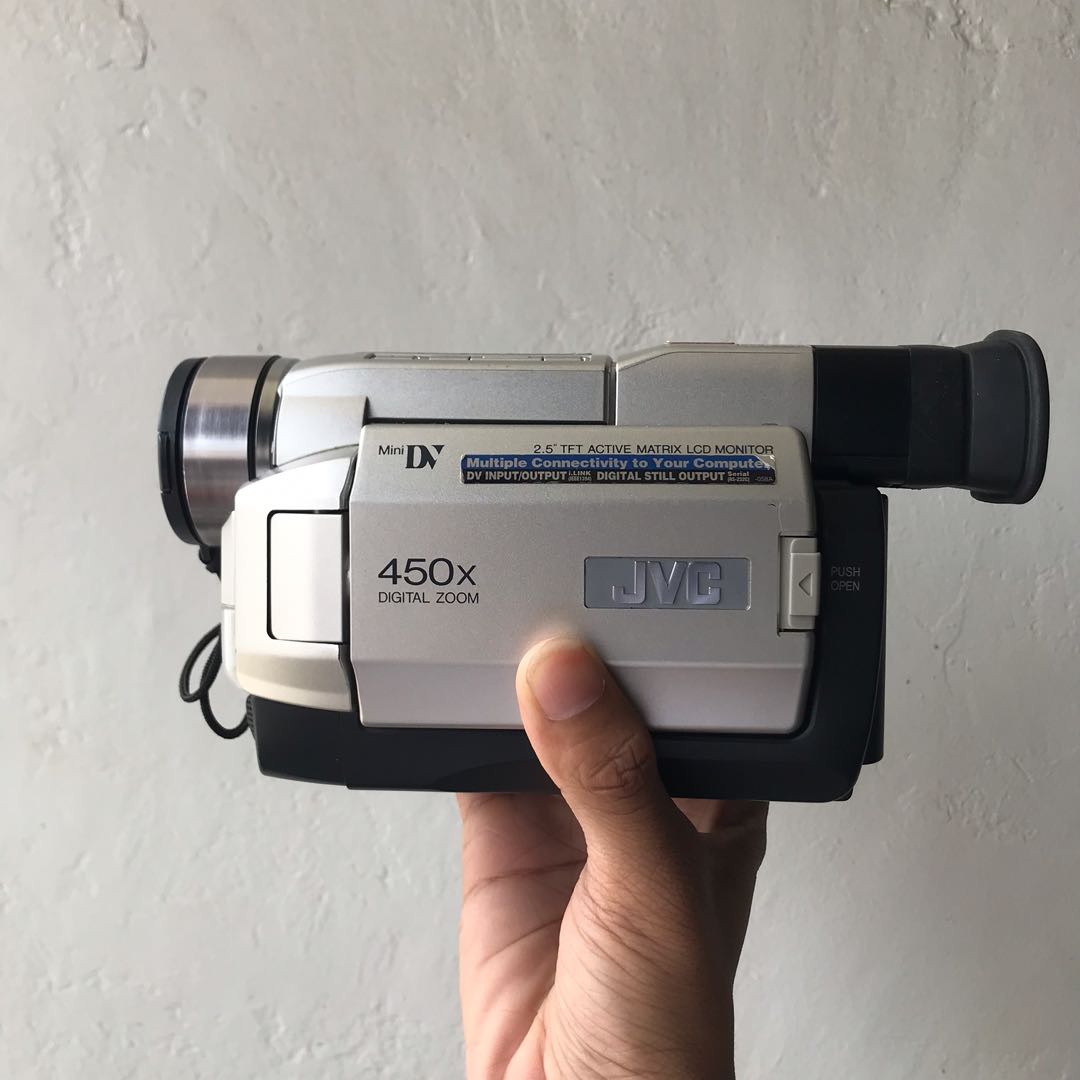 JVC GR-DVL300A Mini DV Camcorder, Photography, Video Cameras on Carousell