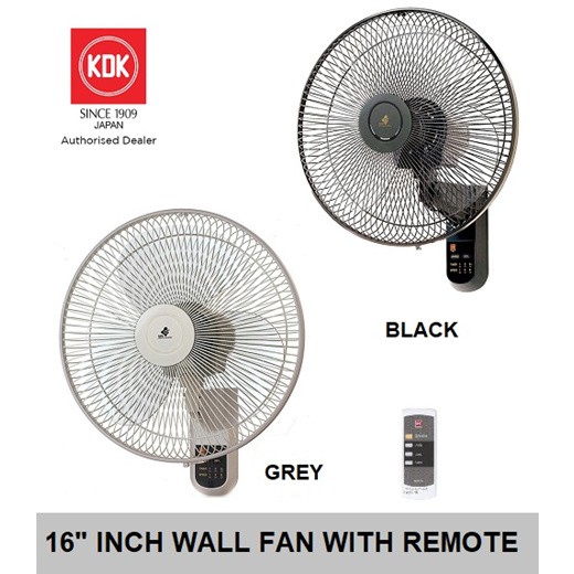 Kdk remote wall fan/ M40MS, Furniture & Home Living, Lighting & Fans ...