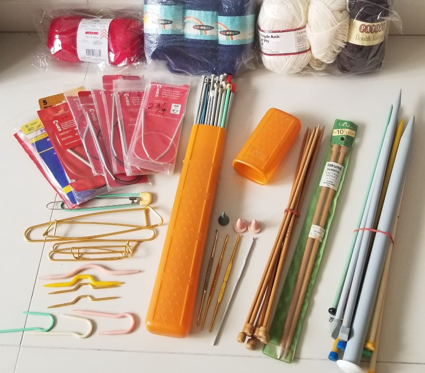 Knitting & Crochet tools, Hobbies & Toys, Stationery & Craft, Craft ...