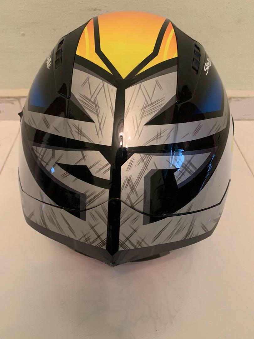 Kyt Starlite Helmet Size L With the New Bluetooth intercom, Motorcycles ...