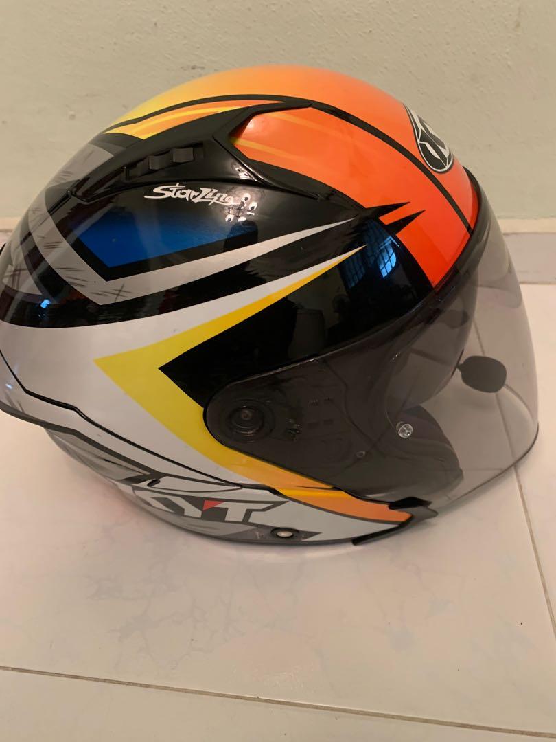 Kyt Starlite Helmet Size L With the New Bluetooth intercom, Motorcycles ...