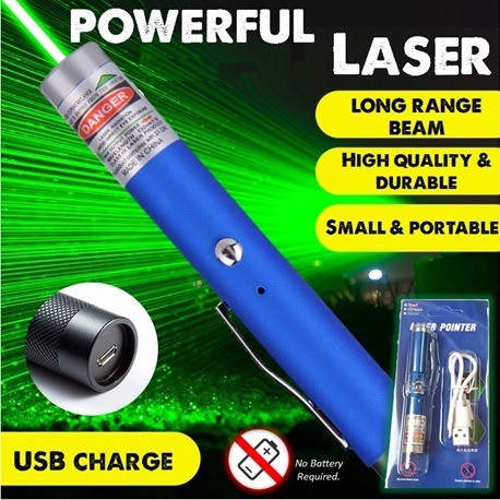 LASER POINTER MINI / LASER LIGHT PEN/ USB LASER POINTER PEN, Everything Else on Carousell