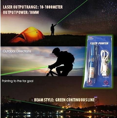 LASER POINTER MINI / LASER LIGHT PEN/ USB LASER POINTER PEN, Everything Else on Carousell