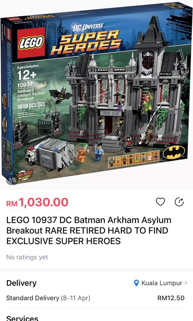 Lego 10937 batman built, Hobbies & Toys, Toys & Games on Carousell
