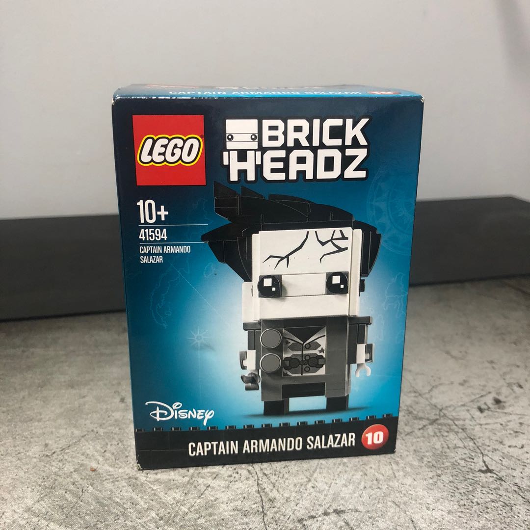 LEGO 41594 Brick Headz Captain Armado Salazar, Hobbies & Toys, Toys ...