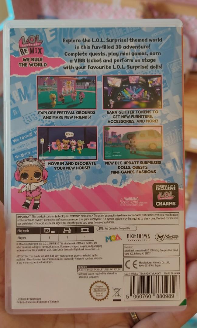 LOL Surprise We Rule the World Nintendo Switch Game, Hobbies & Toys ...