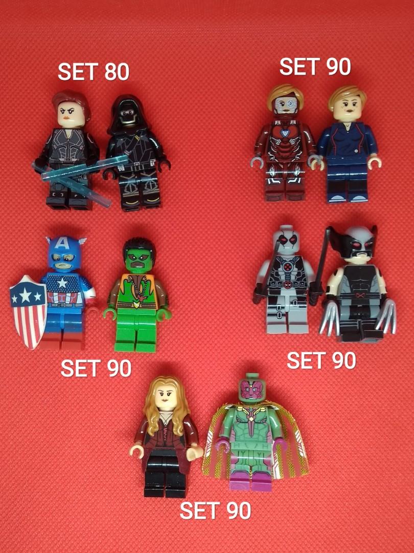 MARVEL BOOTLEG/KO LEGO MINIFIGURES LOOSE, Hobbies & Toys, Toys & Games ...