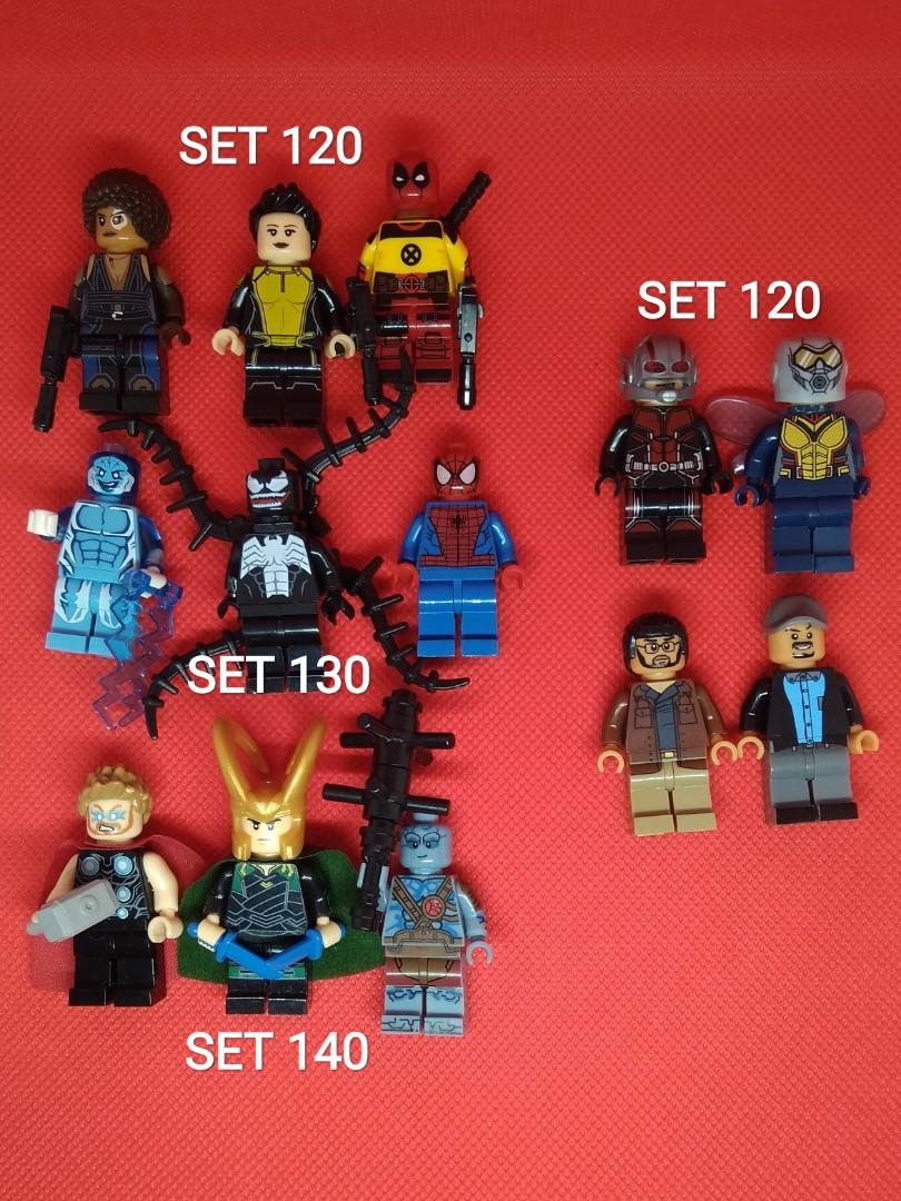 MARVEL BOOTLEG/KO LEGO MINIFIGURES LOOSE, Hobbies & Toys, Toys & Games ...